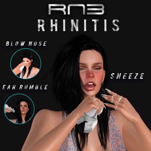 Second Life Marketplace - .:RN3:.Rhinitis Tissue (female only)